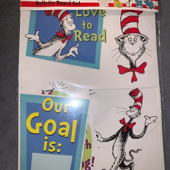 Toys | Dr Seuss Poster Bulletin Board Set | Poshmark